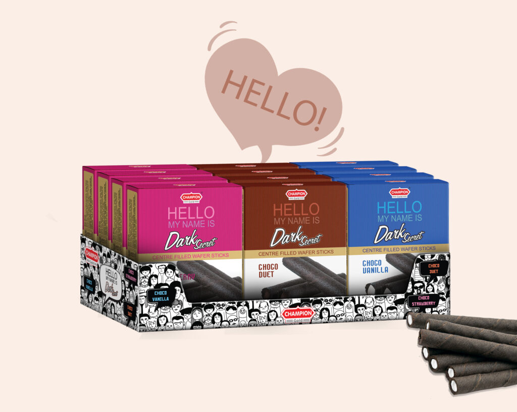 Dark Secret Hello – Champion Biscuits India