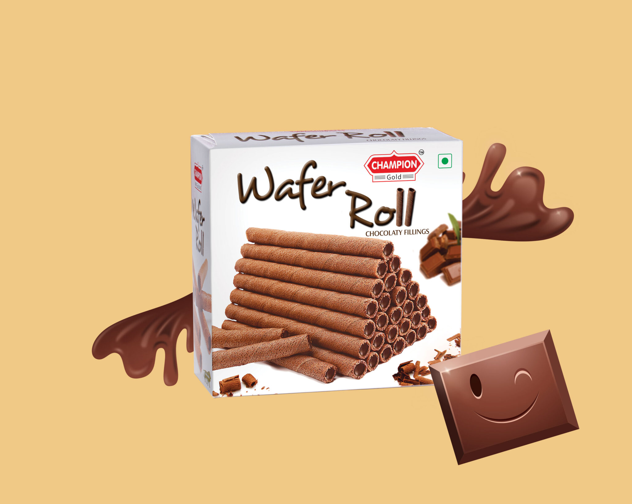 200 Gm Wafer Roll Gift – Champion Biscuits India